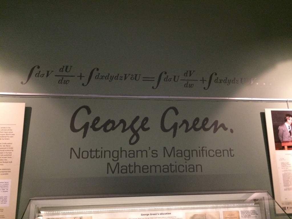 Nottingham Lakeside’s George Green Exhibition – MathematicsAndCoding