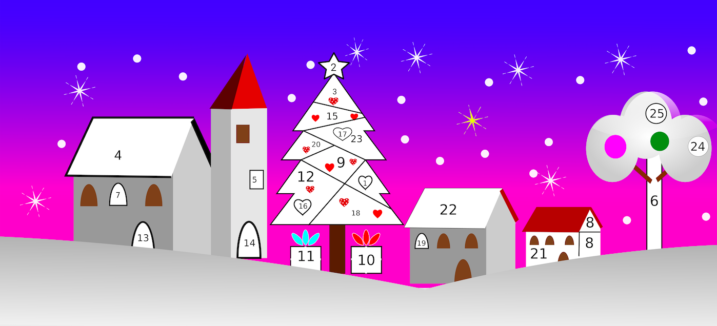 Christmas Further Maths Calculated Colouring 2020 – MathematicsAndCoding